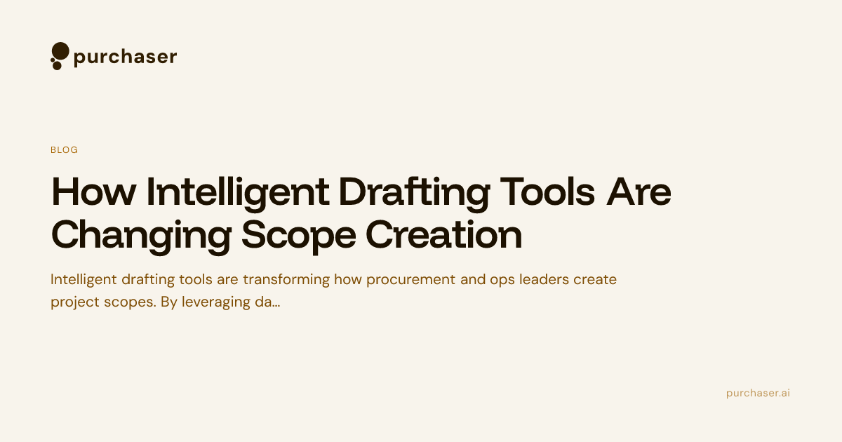 How Intelligent Drafting Tools Are Changing Scope Creation ...